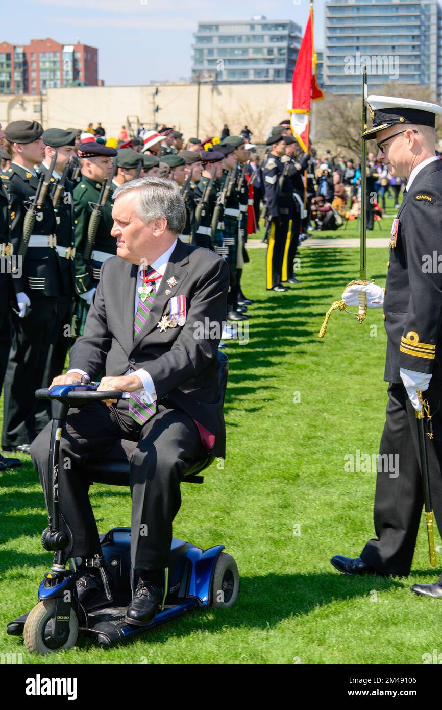 David Onley. The image was taken during the celebrations for the 200th ...