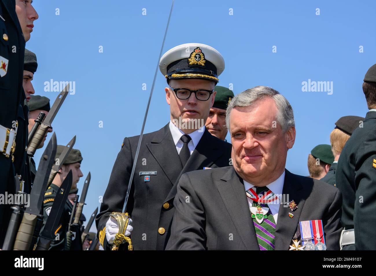 David Onley. The image was taken during the celebrations for the 200th ...