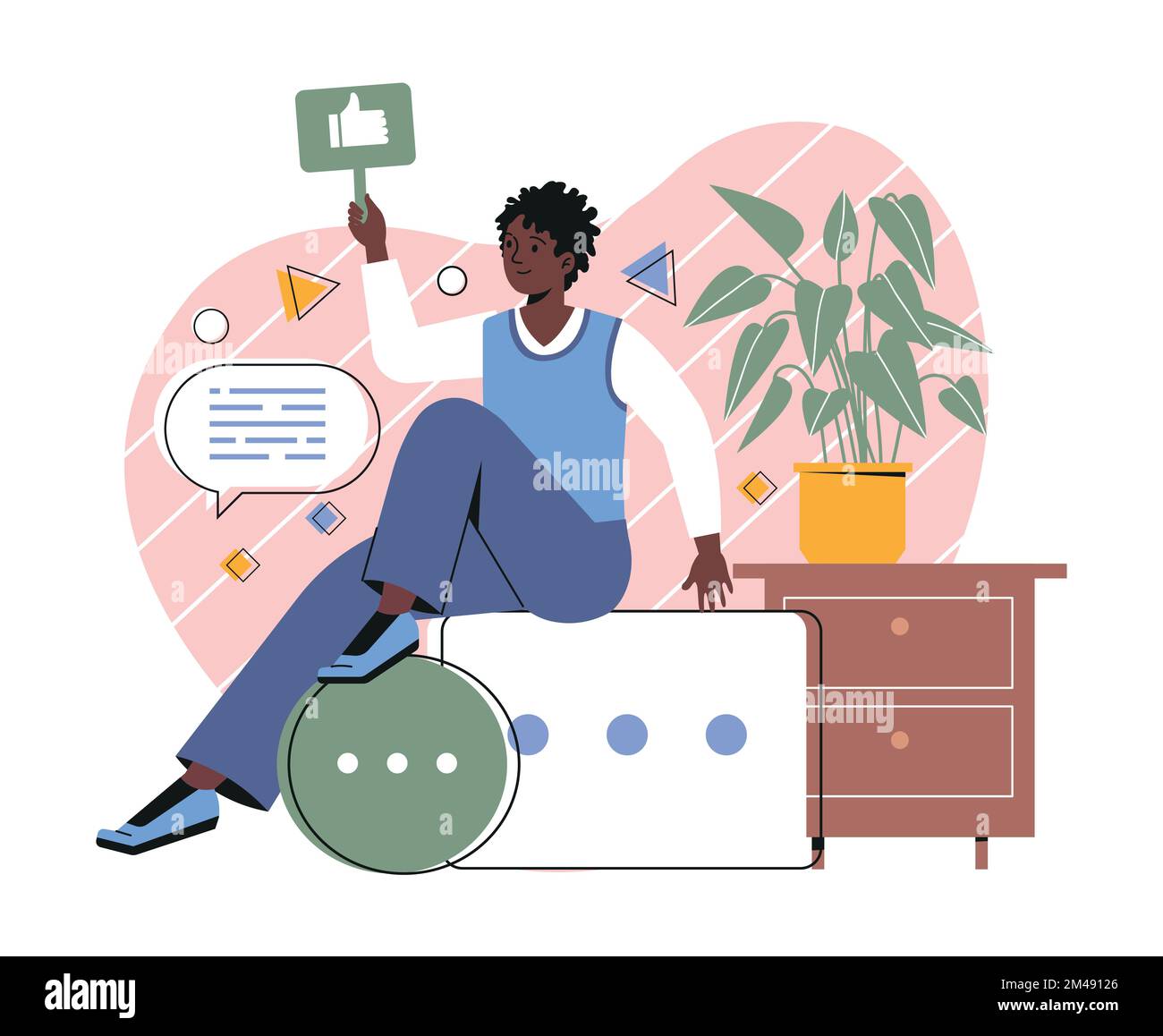 Customer experiences Stock Vector Images - Alamy