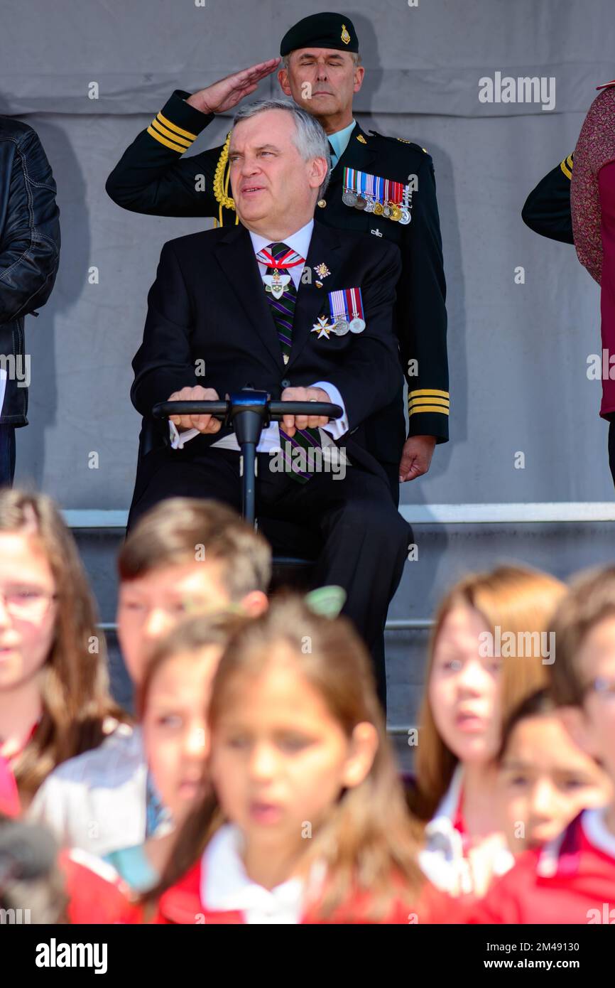 David Onley. The image was taken during the celebrations for the 200th ...