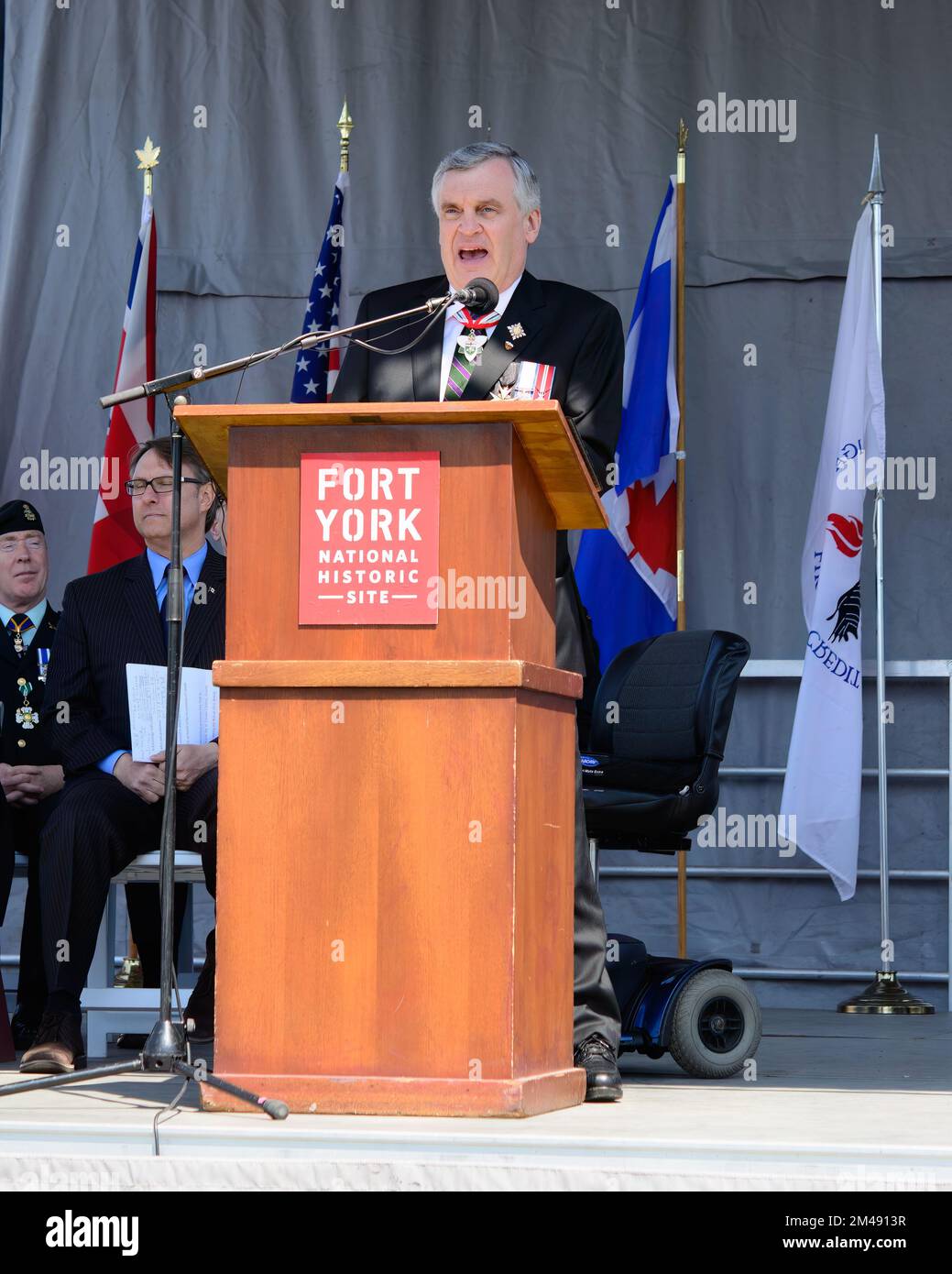David Onley. The image was taken during the celebrations for the 200th ...