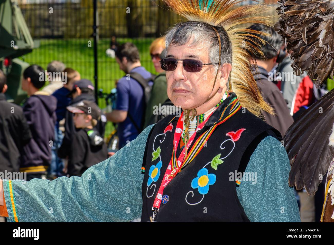 Portrait of First Nations Storyteller Garry Sault, Toronto, Canada ...