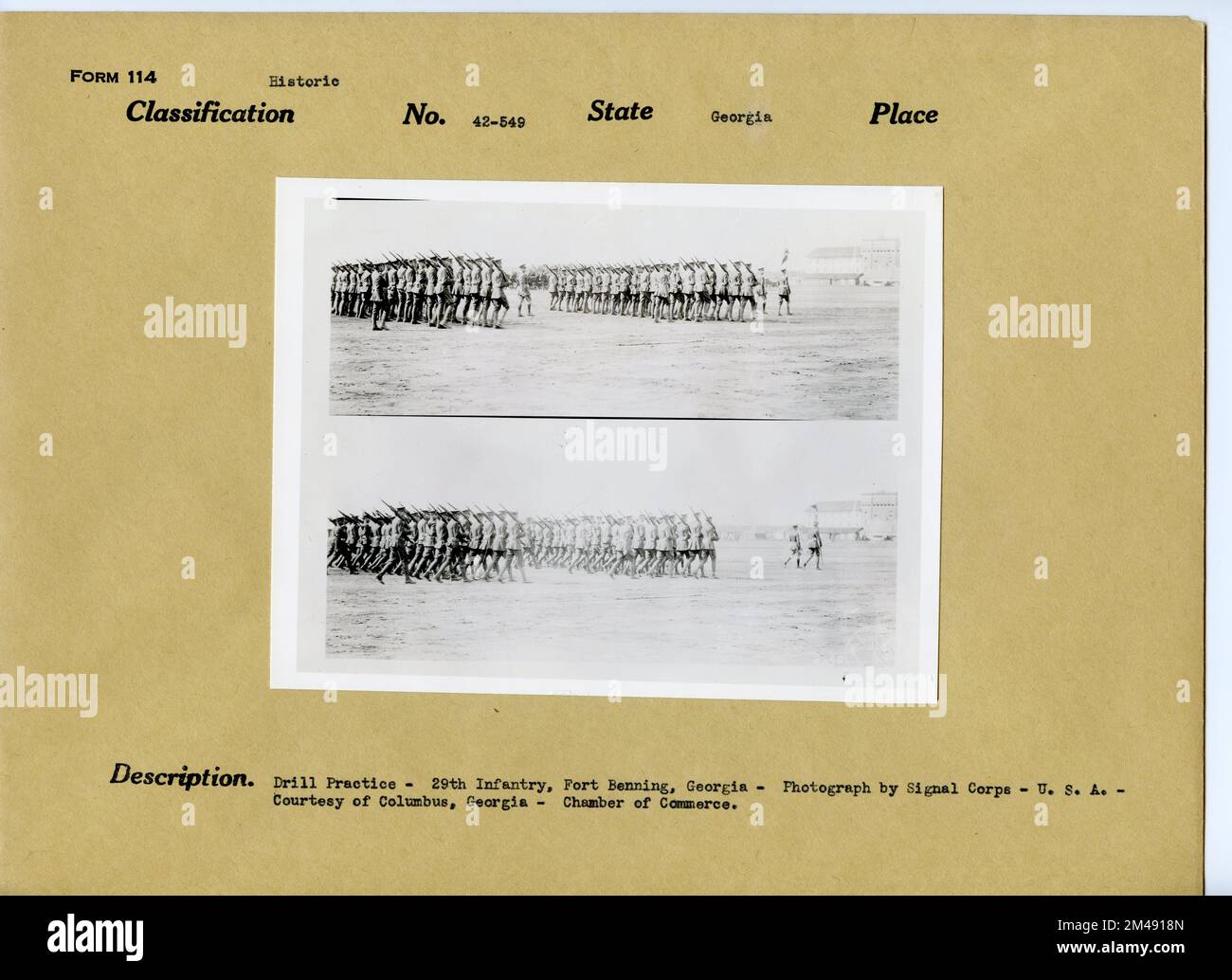 Fort benning infantry hi-res stock photography and images - Alamy