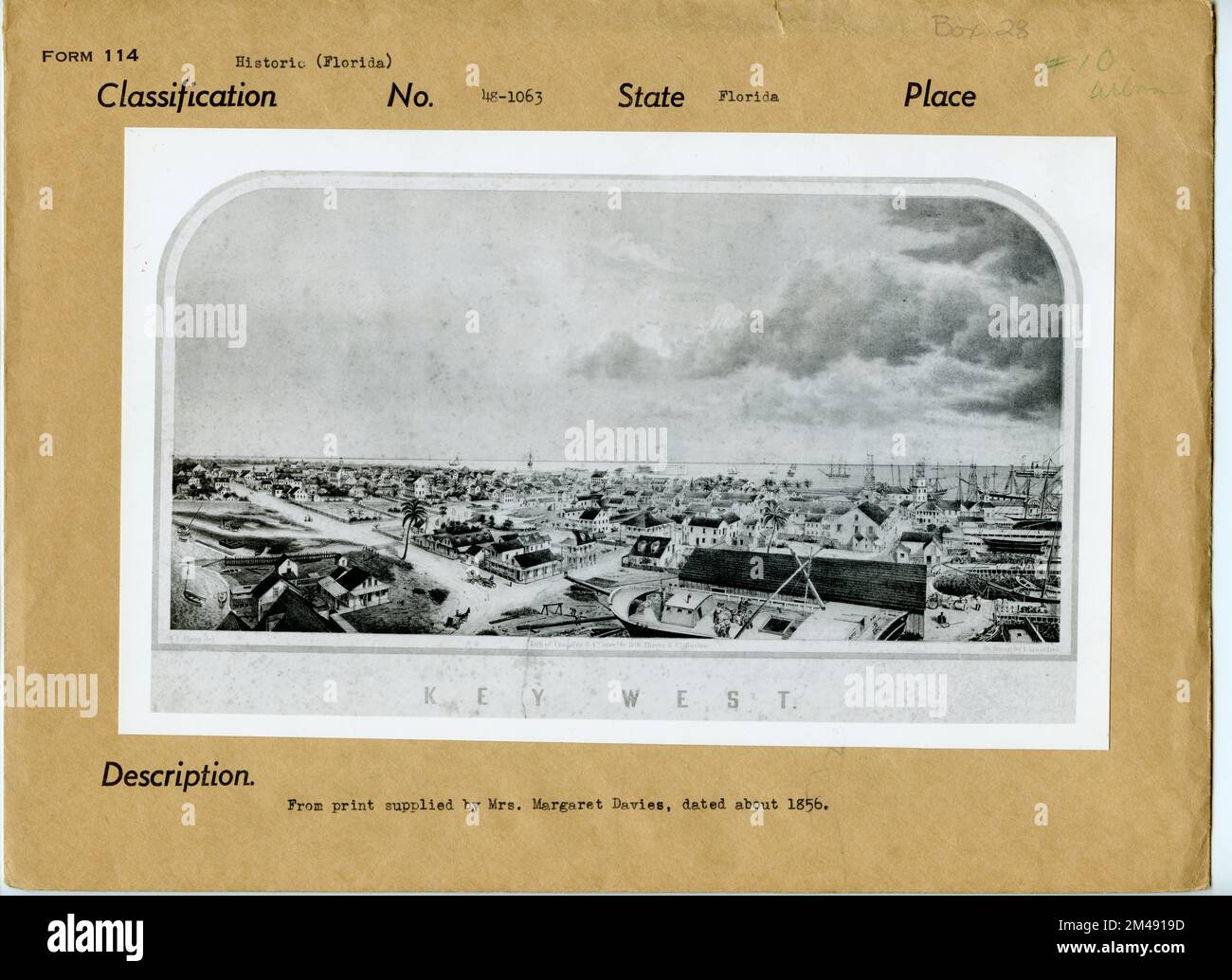 Key West, Florida. Original caption: From print supplied by Mrs ...