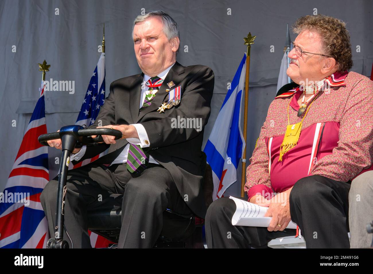 David Onley. The image was taken during the celebrations for the 200th ...