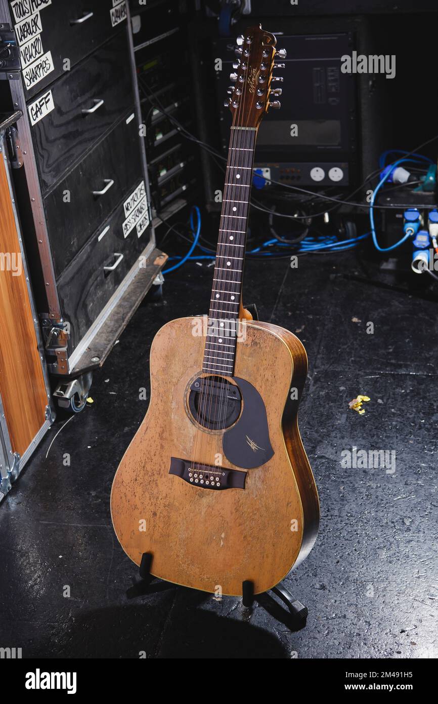 John Butler photographed at the O2 Academy, Bristol.2 May 2014 Stock ...