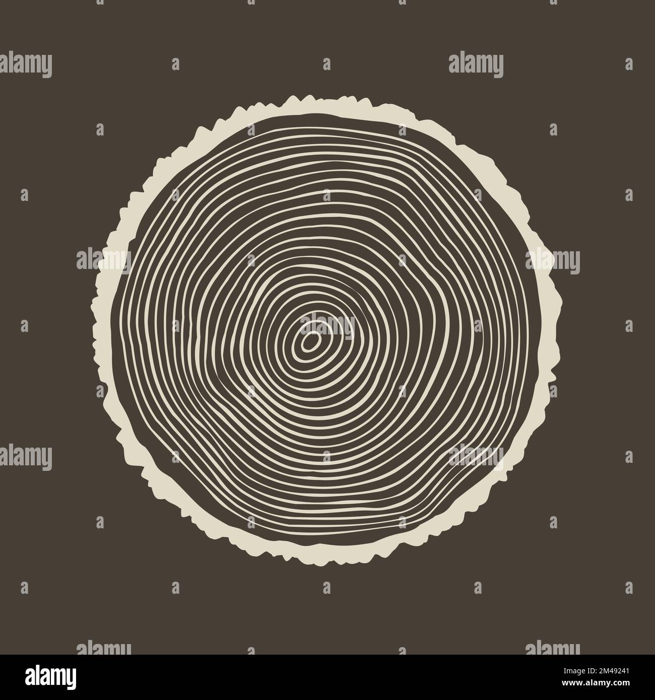 Round tree trunk cut, sawn pine or oak slice. Saw cut timber, wood ...