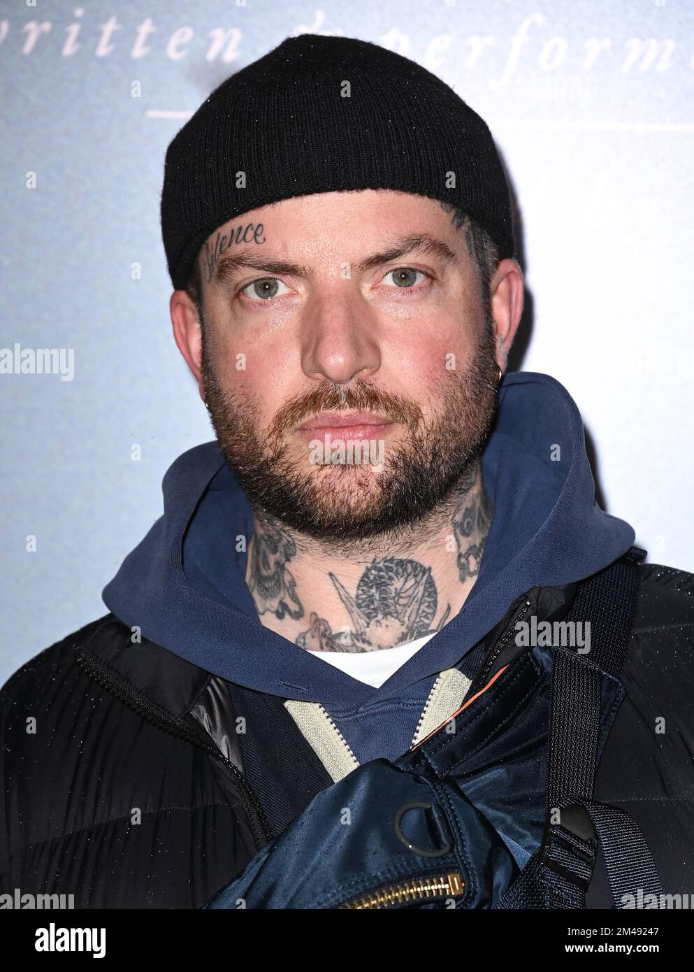 December 19th, 2022, London, UK. Jamie Lloyd attends the opening night ...