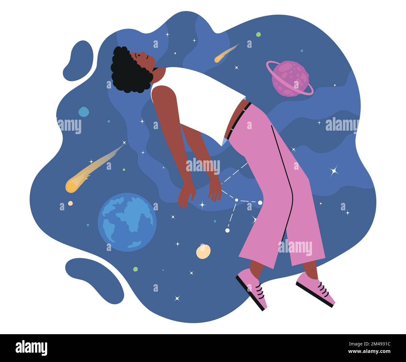 Science abstract person Cut Out Stock Images & Pictures - Alamy