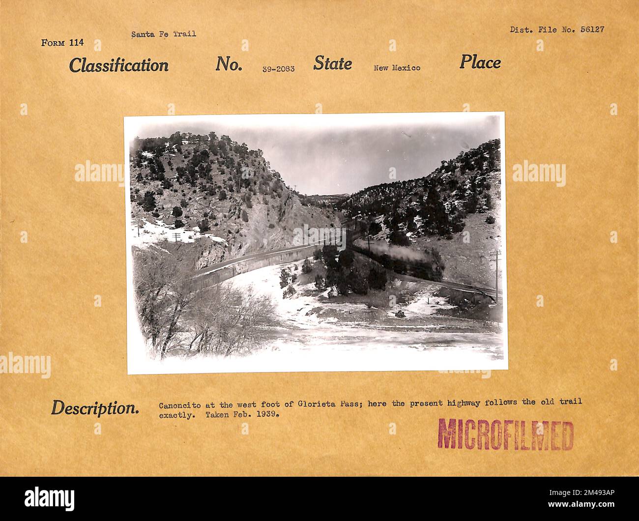 Canoncito at the West Foot of Glorieta Pass. Original caption ...