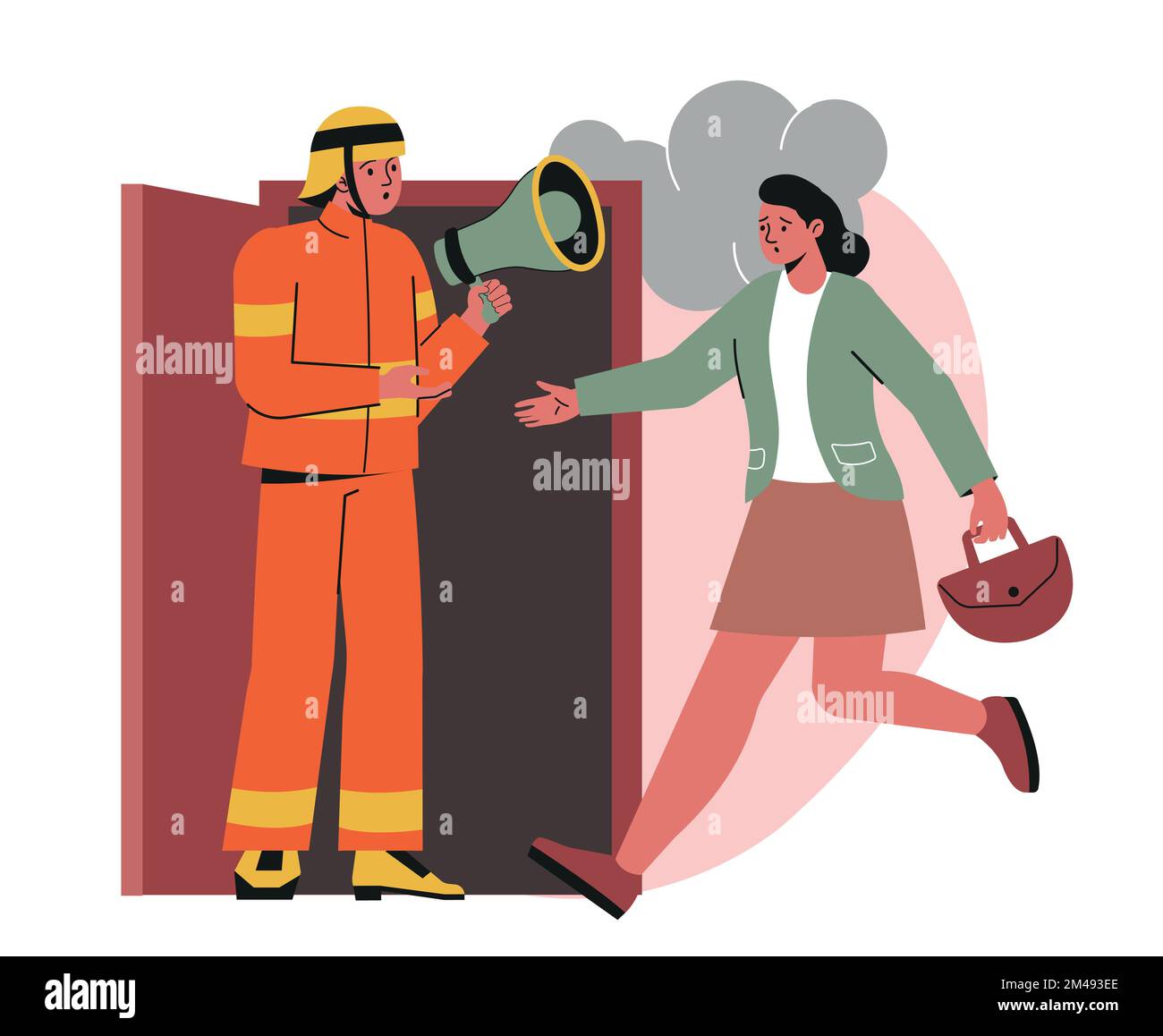 Fire Emergency concept Stock Vector Image & Art - Alamy