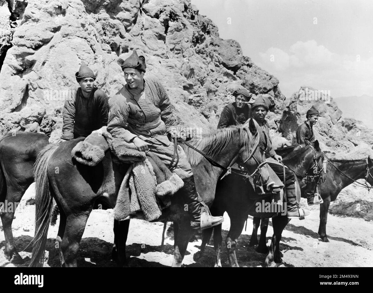 Don Taylor, on-set of the Film, "Destination Gobi", 20th Century-Fox ...