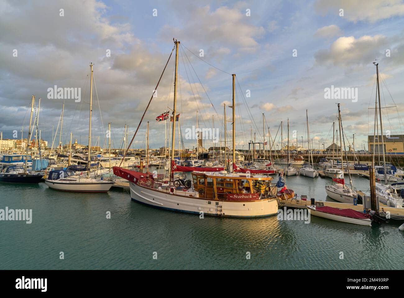 The starbuck boat hi-res stock photography and images - Alamy