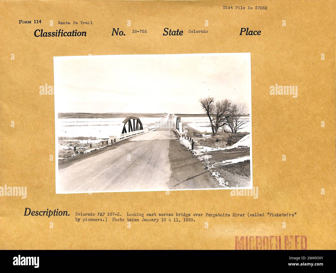 Picketwire hi-res stock photography and images - Alamy