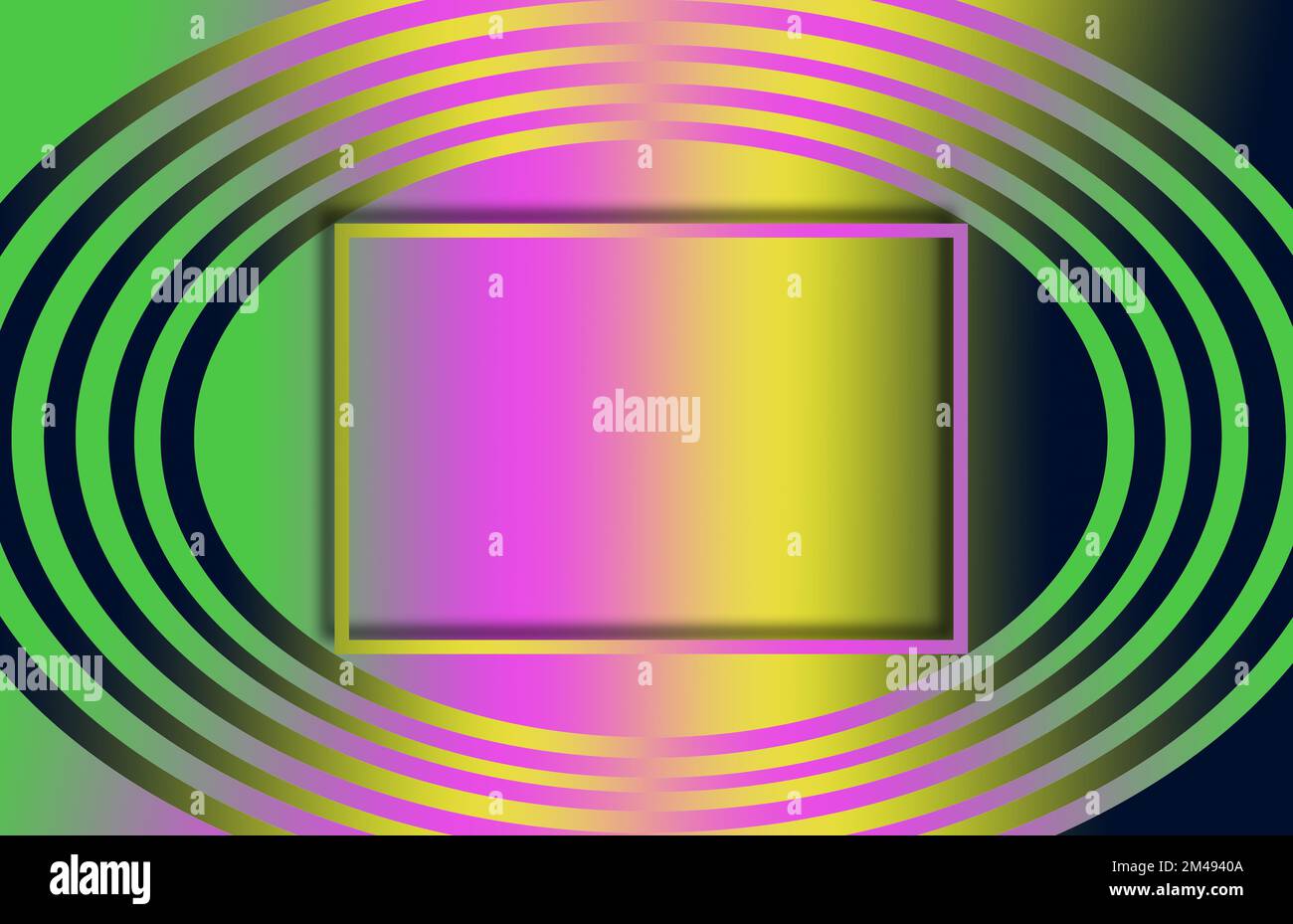 colorful background with shrinking ellipses, in the middle of the frame ...