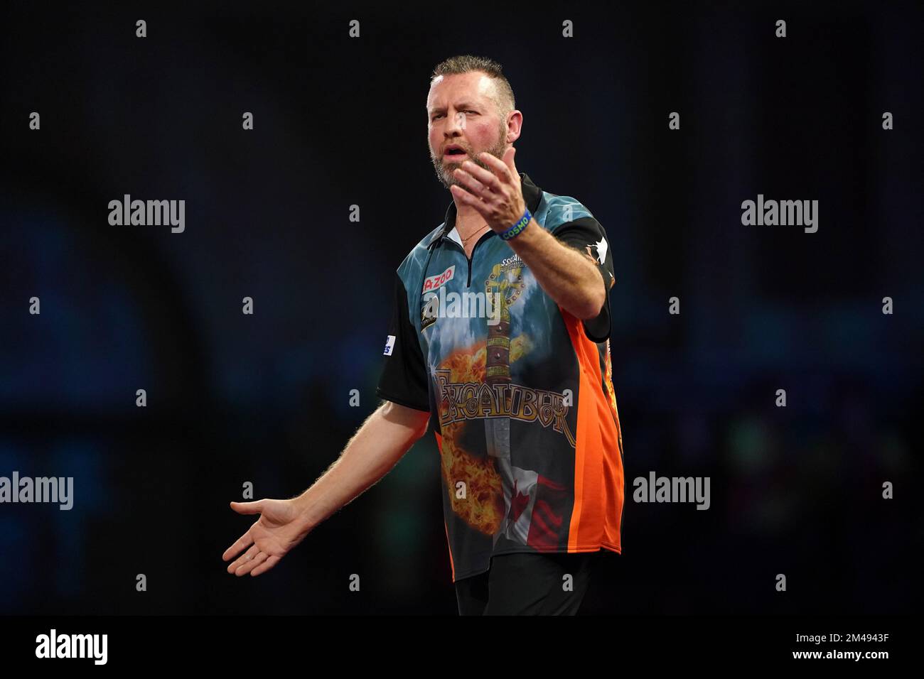 Canada's David Cameron in action against England's Ritchie Edhouse ...