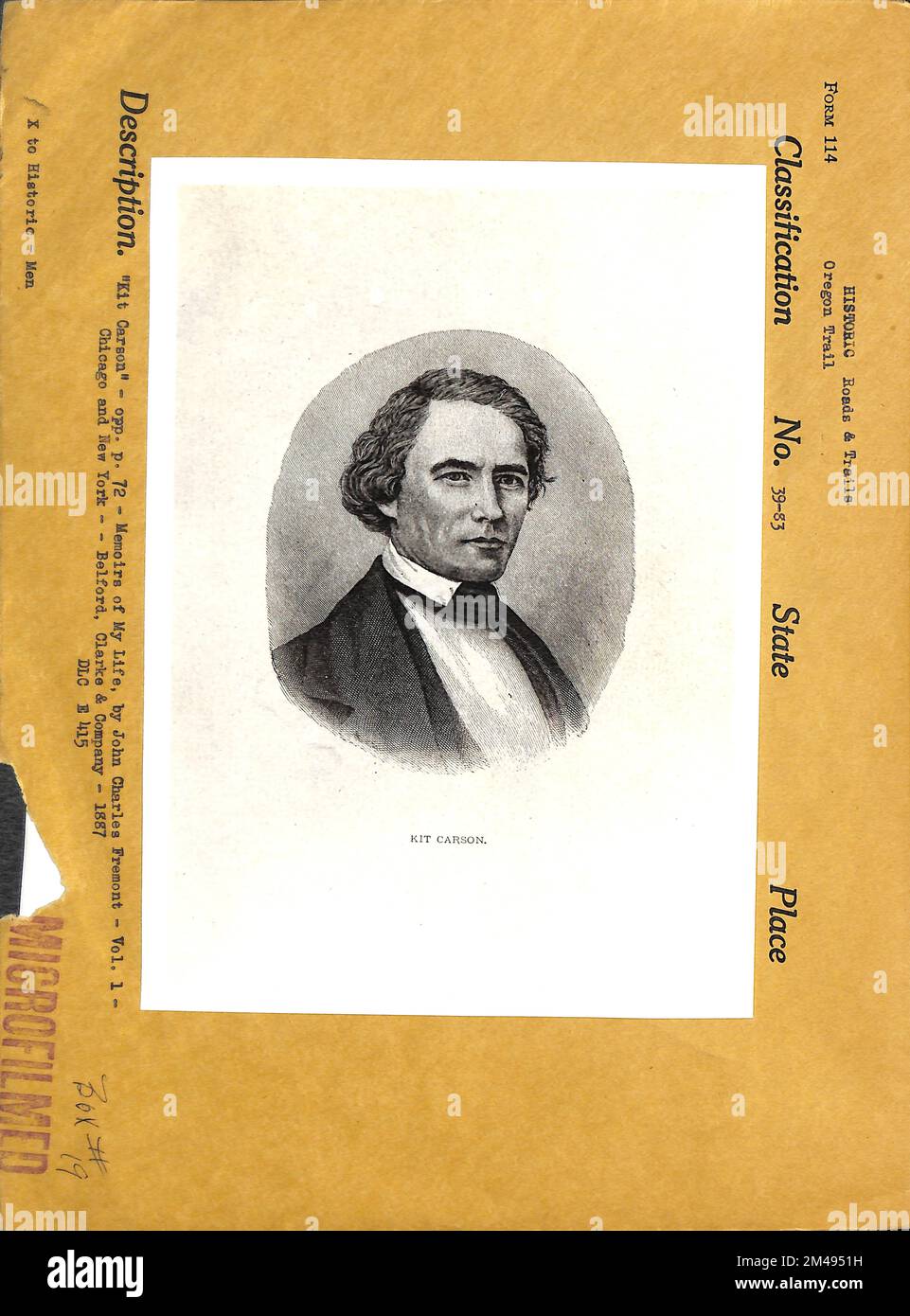 Kit carson john fremont hi-res stock photography and images - Alamy