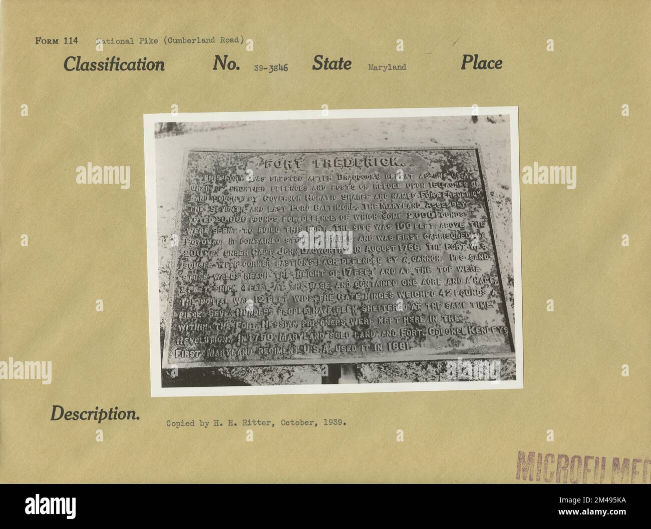 National Pike (Cumberland Road), Maryland. Original caption: Copied ...