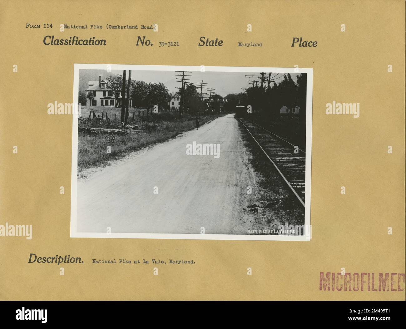 National Pike at La Vale, Maryland. State: Maryland Place: La Vale ...