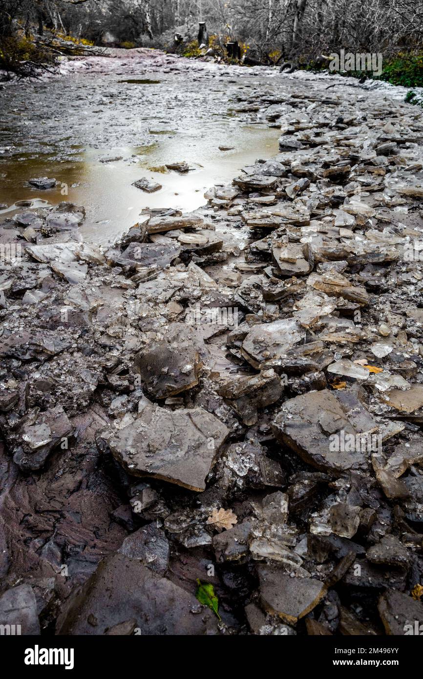 Frozen track hi-res stock photography and images - Alamy