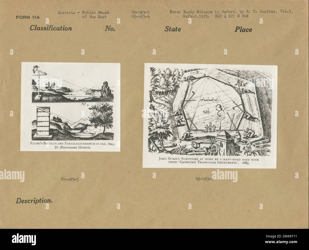 Fludd's Baculus and Parallelogrammum in Use (1624), and Jobst Burgi's ...