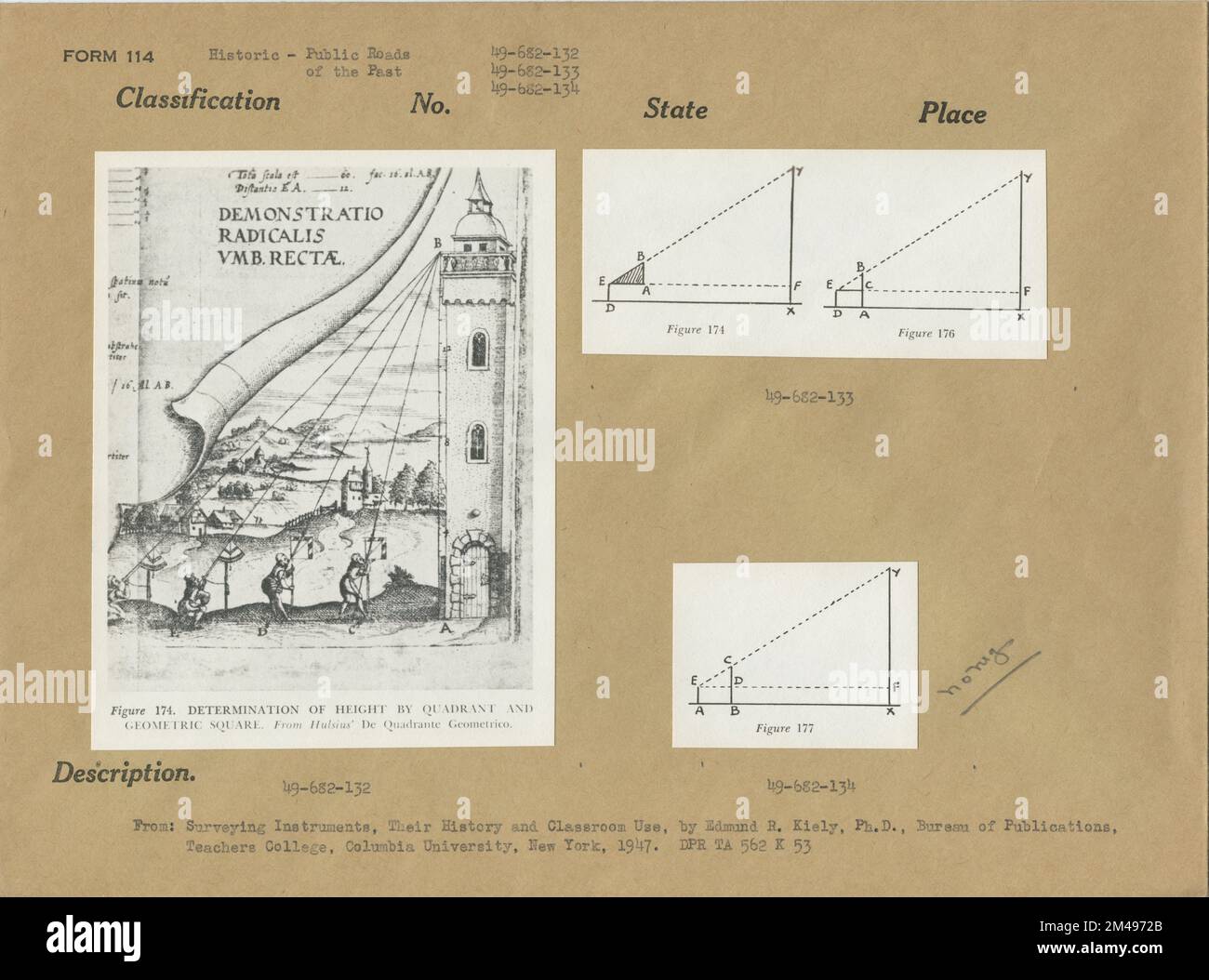 Surveying quadrant hi-res stock photography and images - Alamy