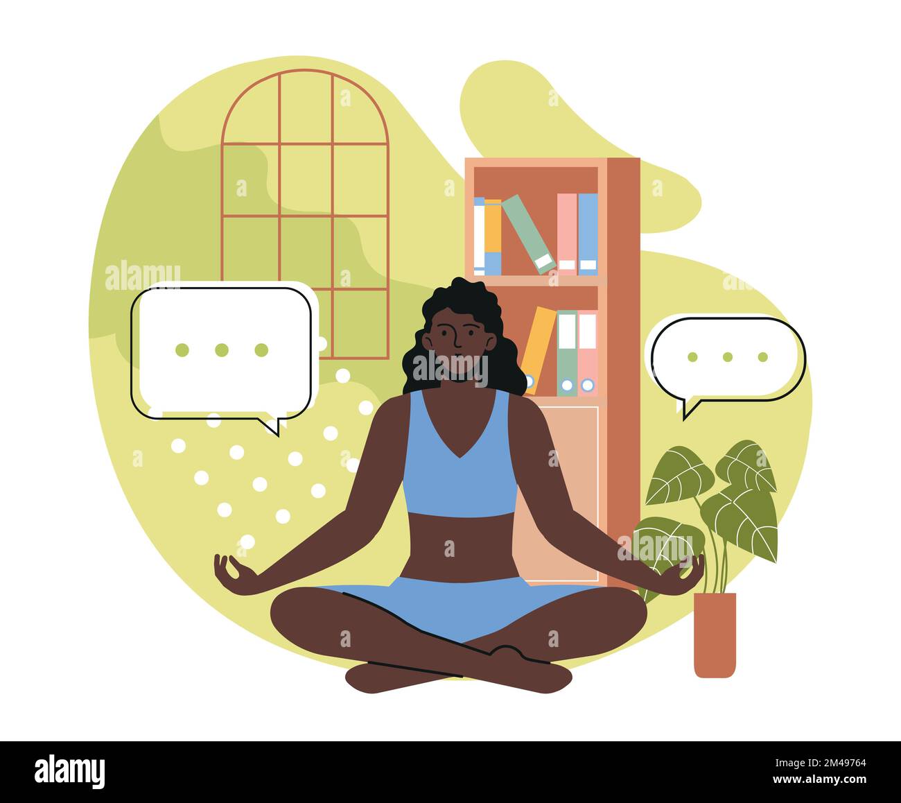 Mental health bright colorful Cut Out Stock Images & Pictures - Alamy