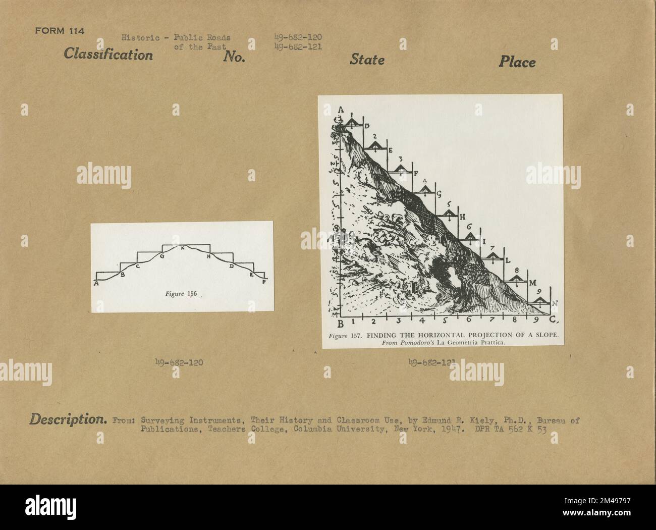 Finding the Horizontal Projection of a Slope. Original caption: From ...