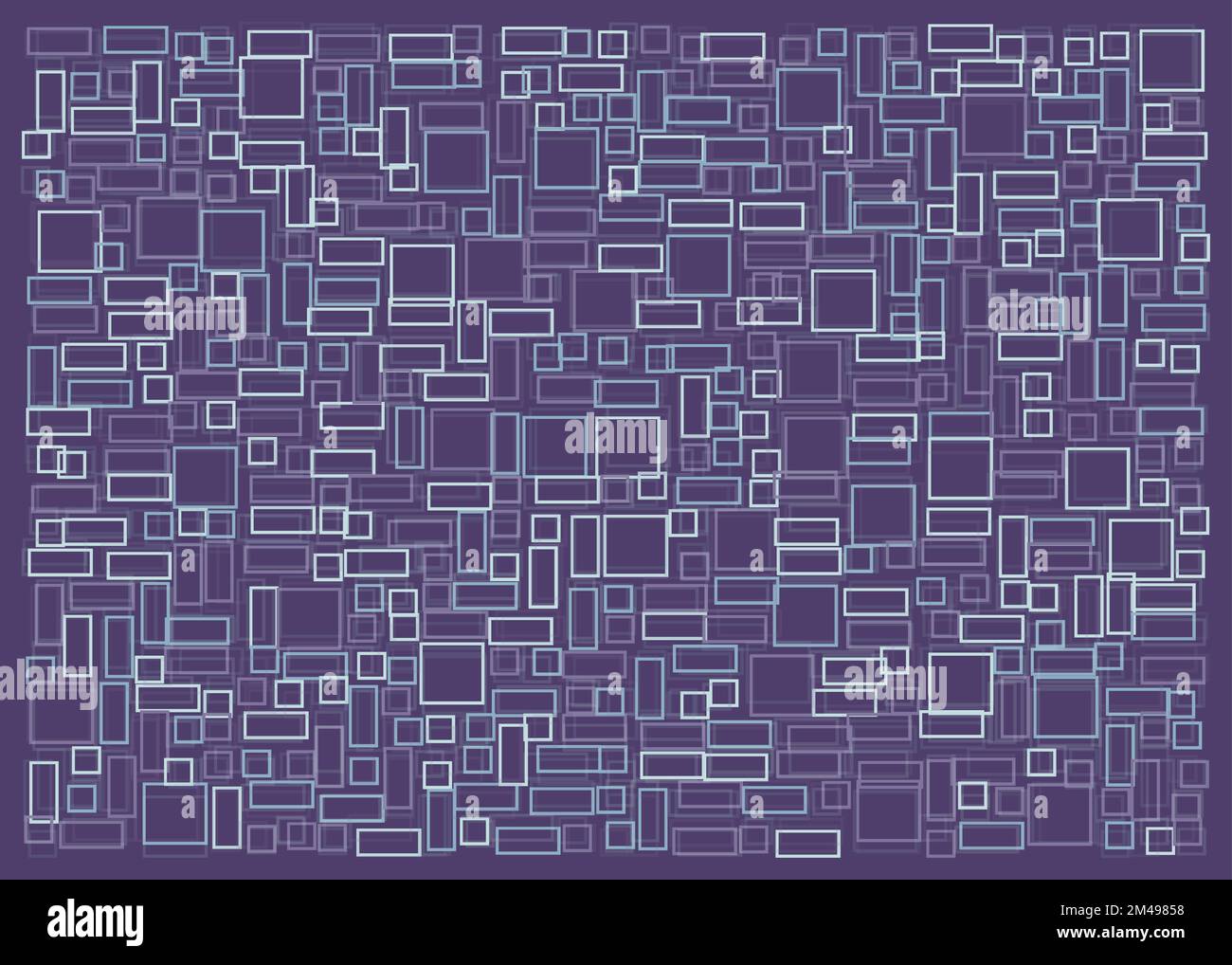 Abstract Offset Quads generative art background art illustration Stock ...