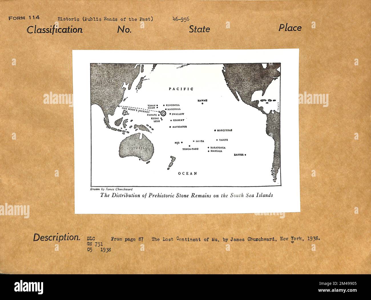 The Distribution of Prehistoric Stone Remains on the South Sea Islands ...