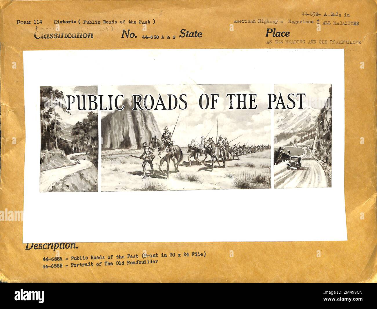 Historical history highway hi-res stock photography and images - Alamy
