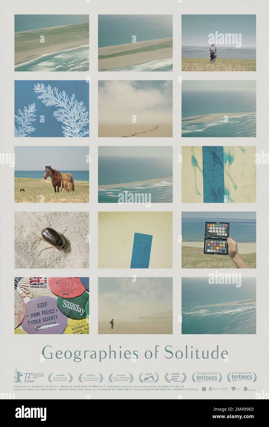 GEOGRAPHIES OF SOLITUDE, poster, 2022. © Cinema Guild / Courtesy ...