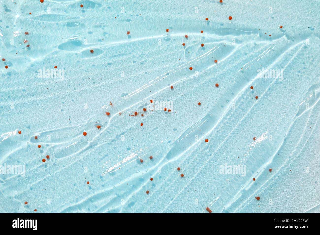 Texture of blue shower gel as background Stock Photo - Alamy