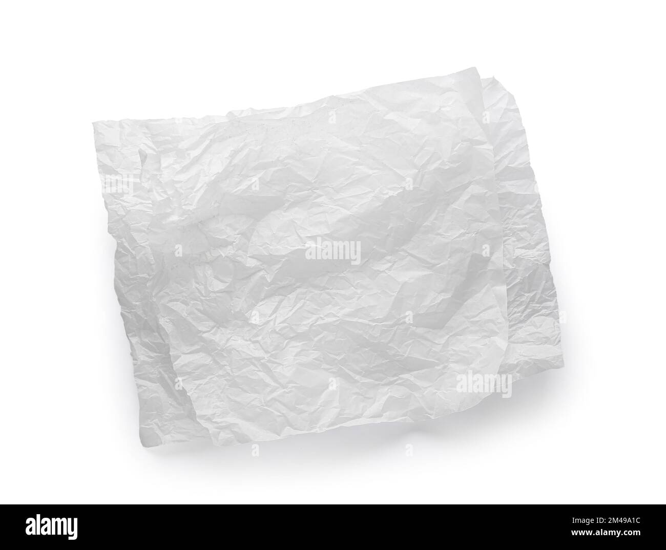 Sheets of baking paper on white background Stock Photo - Alamy