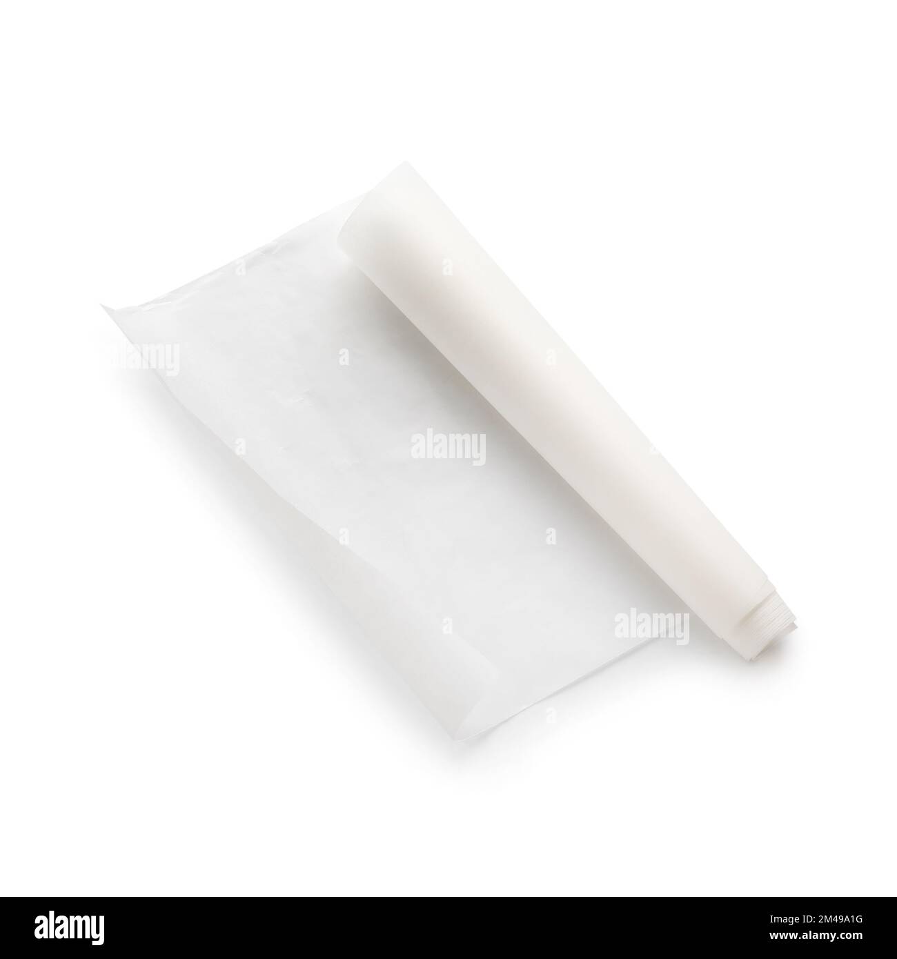 Baking paper roll Cut Out Stock Images & Pictures - Alamy