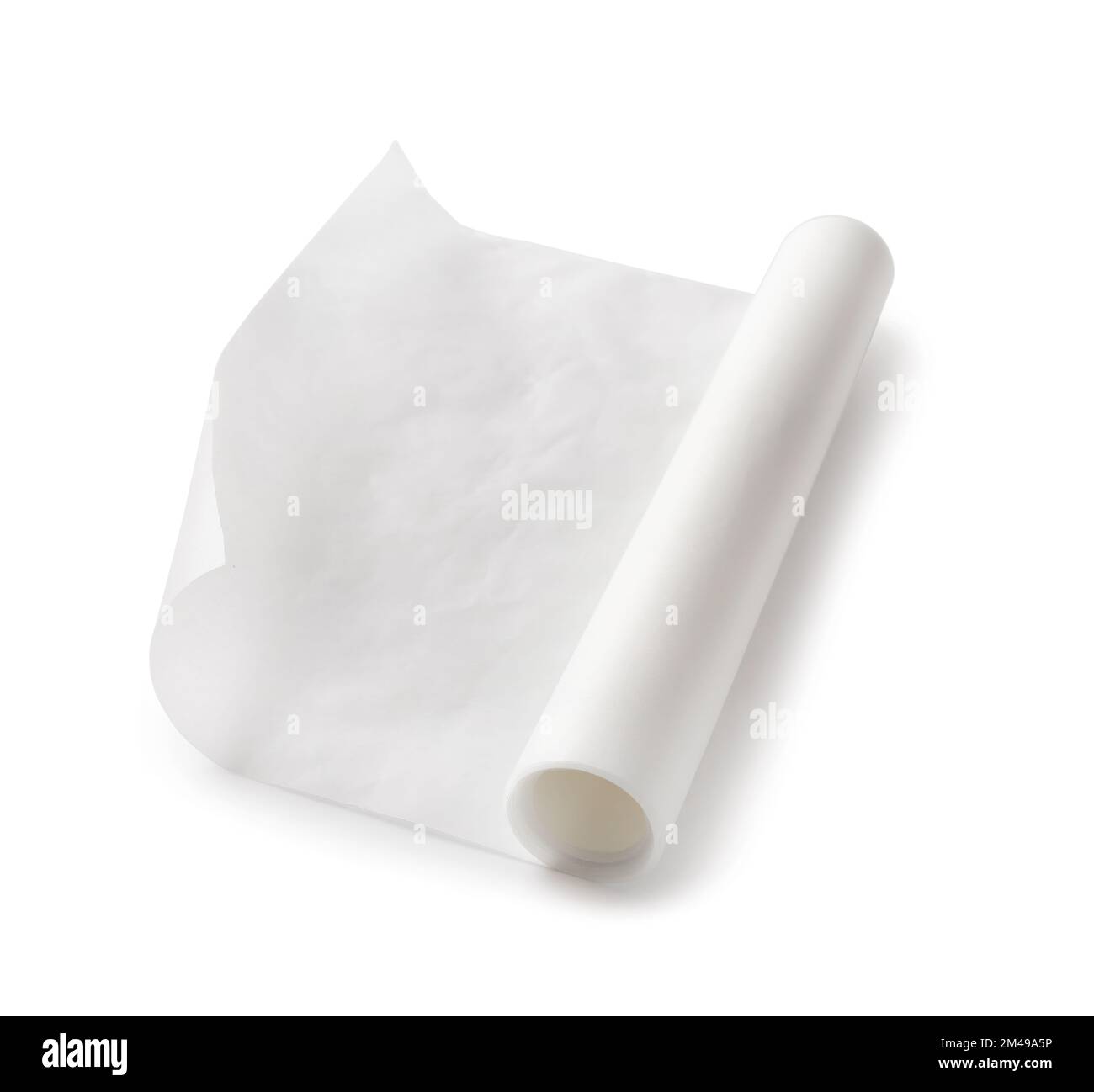 Baking paper roll Cut Out Stock Images & Pictures - Alamy