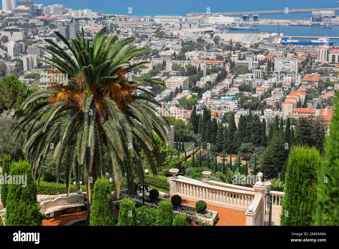 Beautiful view of seaside city on sunny day Stock Photo - Alamy