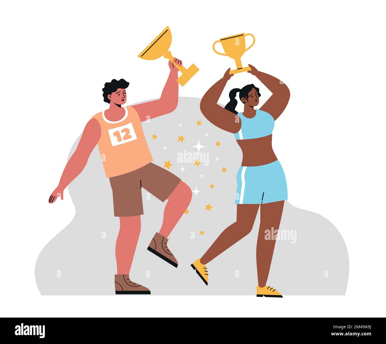 Happy competition champions Stock Vector Image & Art - Alamy