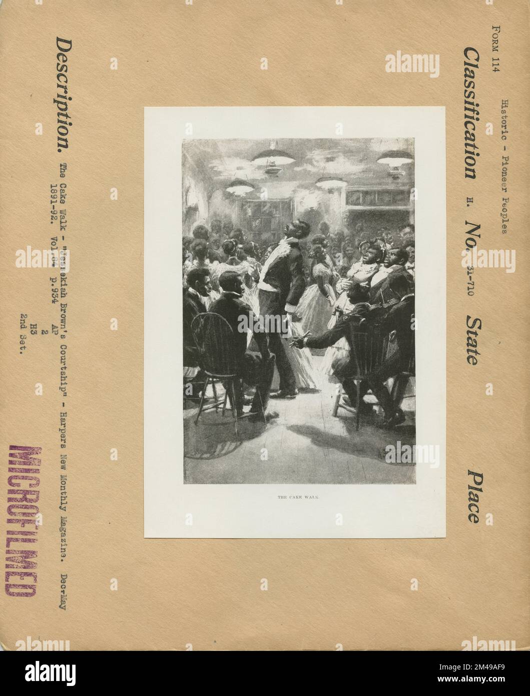 The Cake Walk. Original caption: The Cake Walk. "Jessekiah Brown's ...