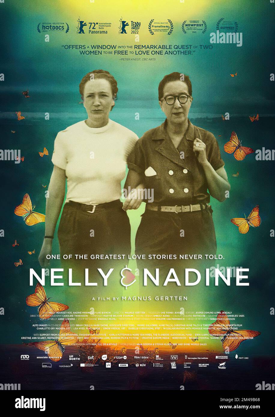 NELLY & NADINE, (aka NELLY AND NADINE), poster, from left: Nelly ...