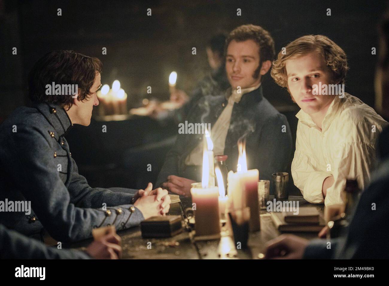 THE PALE BLUE EYE, from left: Harry Melling, as Edgar Allan Poe, Harry ...