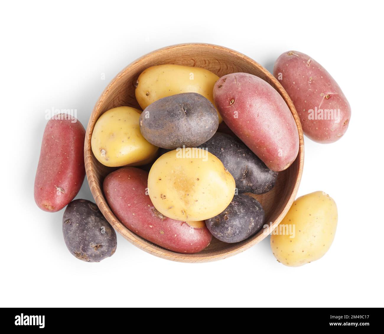 Different types potatoes Cut Out Stock Images & Pictures - Alamy