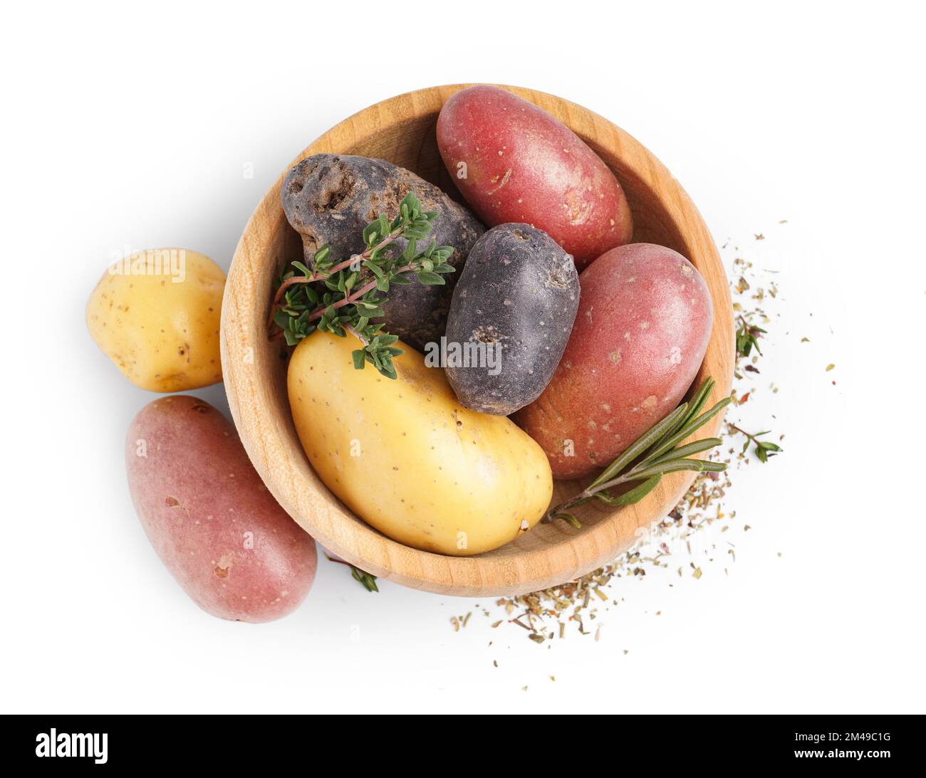 Different types potatoes in bowl hi-res stock photography and images ...