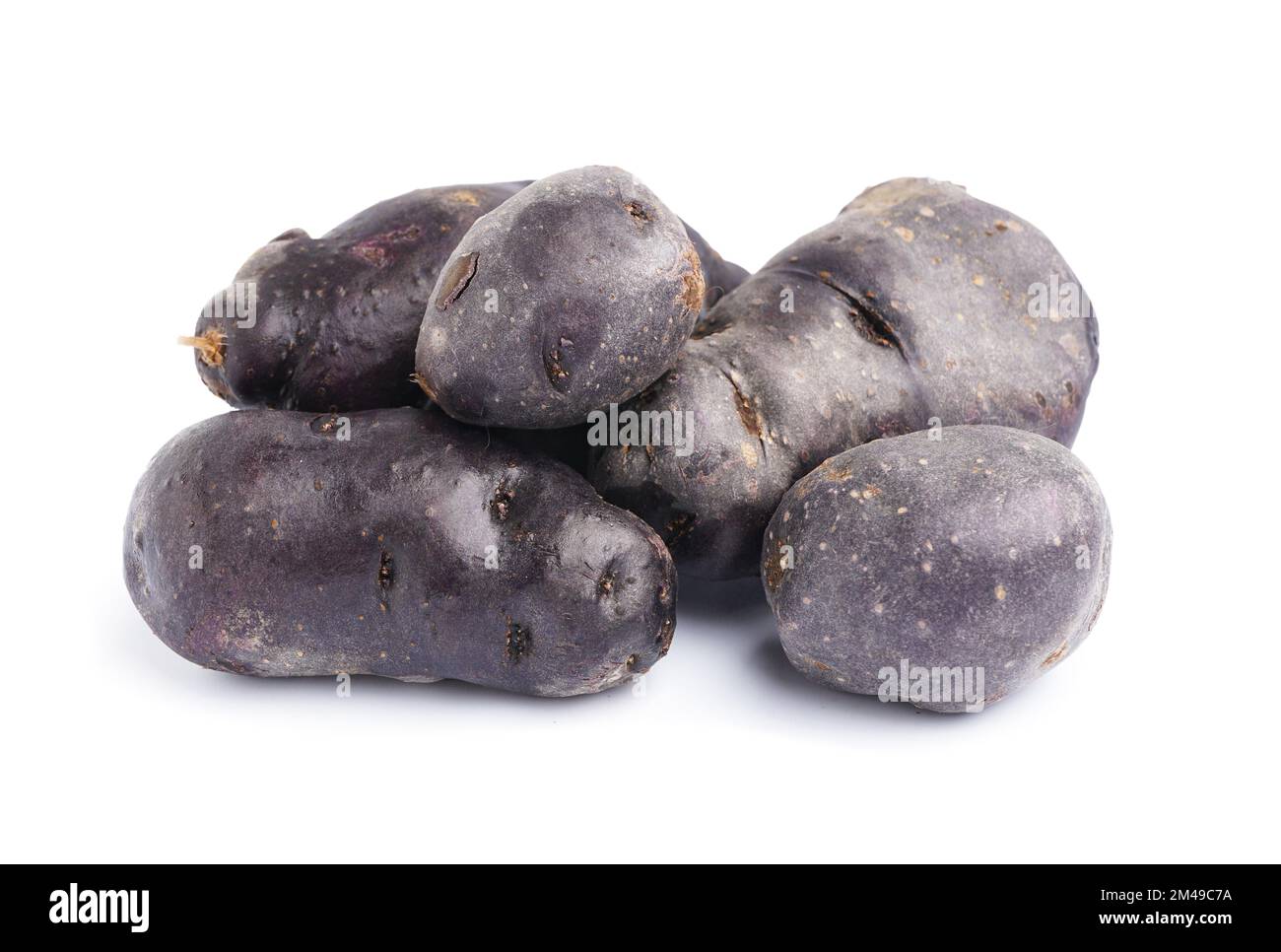 Purple potatoes Cut Out Stock Images & Pictures - Alamy