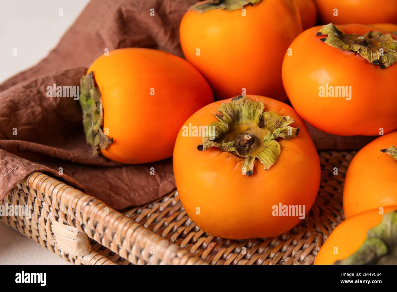 Fuyu persimmon winter hi-res stock photography and images - Alamy