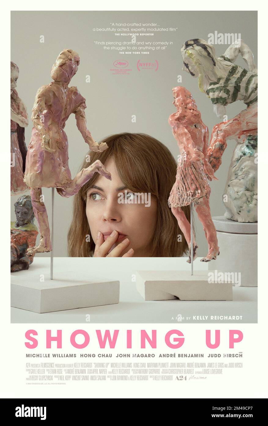 SHOWING UP, poster, Michelle Williams, 2022. © A24 / courtesy Everett ...