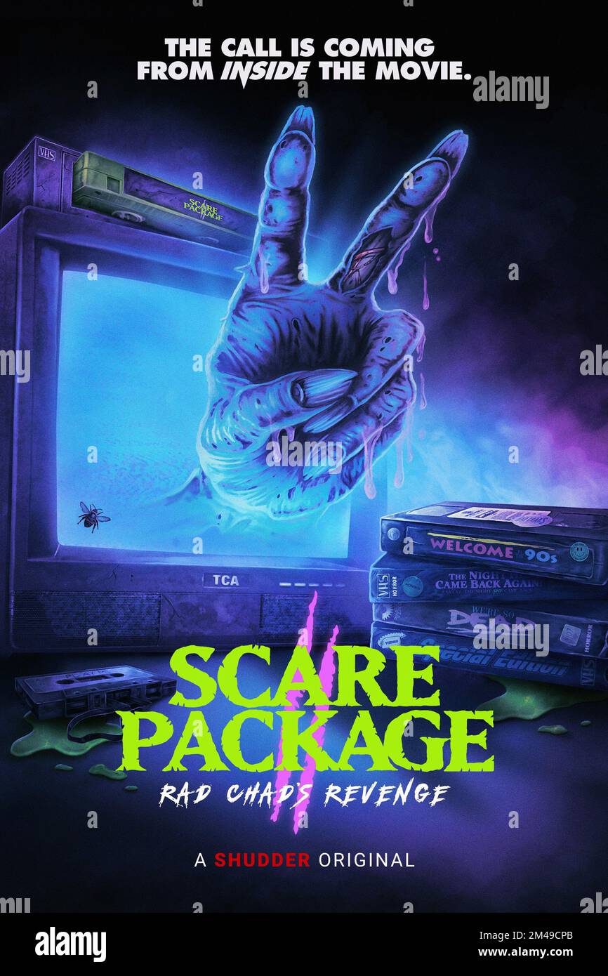 SCARE PACKAGE II: RAD CHAD'S REVENGE, poster, 2022. © Shudder ...