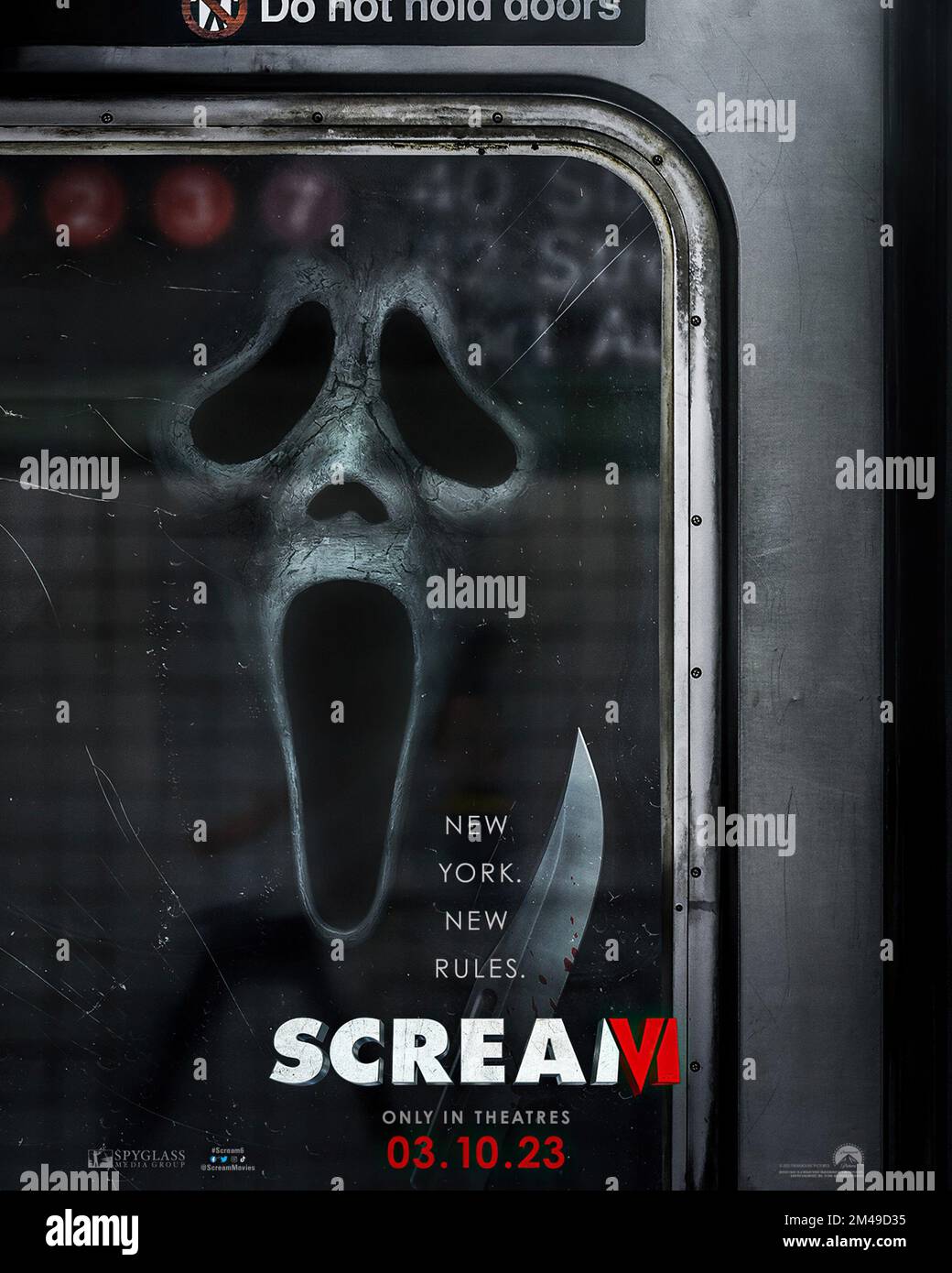 SCREAM 6, (aka SCREAM VI), advance poster, 2023. © Paramount Pictures ...