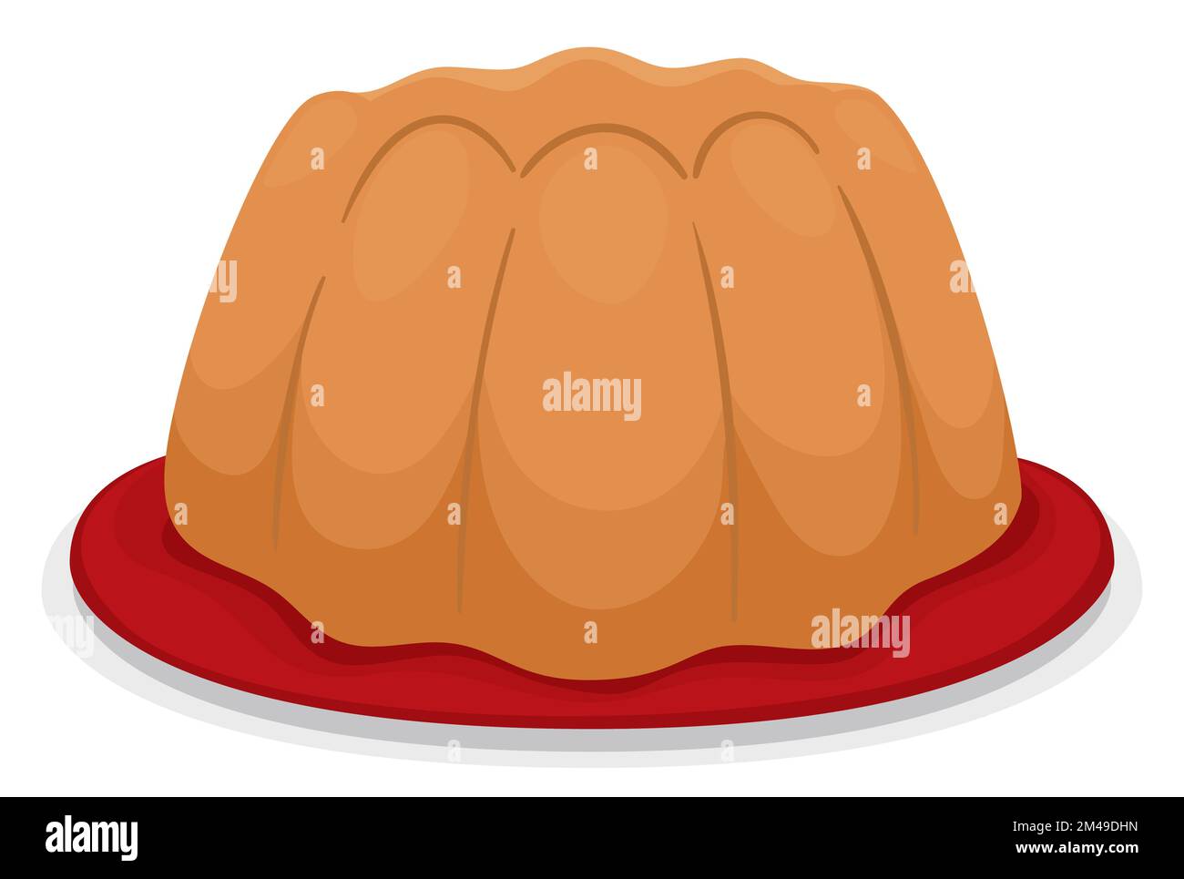 Custard background Stock Vector Images - Alamy