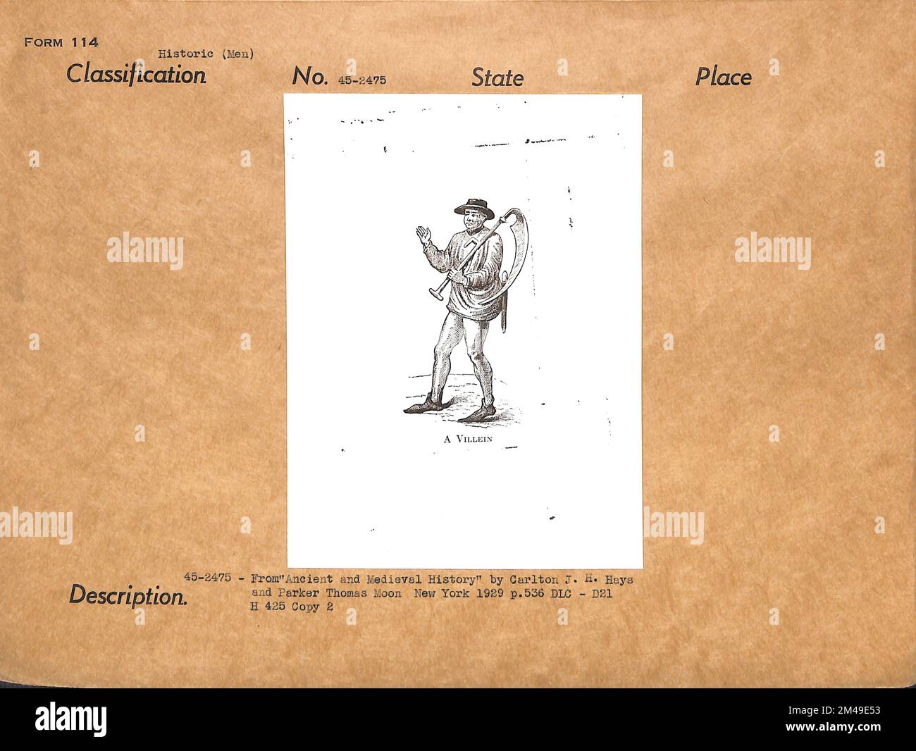 Villein hi-res stock photography and images - Alamy